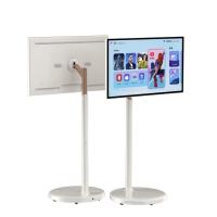 China 32 Inch Portable All-In-One Smart TV 1080p LCD Display with Touch Screen home Conference Education Smart Rotating Screen for sale
