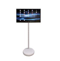 China 21.5 Inch Wireless Smart Portable Android 12 TV Monitor Touch Screen Display Movable Charging Stand Digital Signage for sale