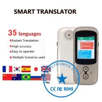 China 2.4 Inch Smart Voice Translator Auto Real Time With Customized Color for sale