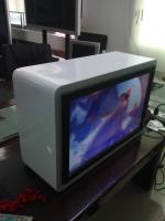 China Commercial 22inch Transparent LCD Display Advertisng Screen With Dynamic Video for sale
