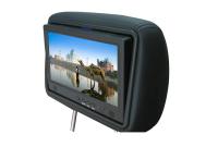 China Remote control Car Seat LCD Screen Player With IR Sensor , Memory Card Insert for sale