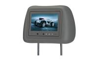 China Remote control Car Seat LCD Screen Player With IR Sensor , Memory Card Insert for sale