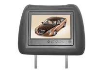 China Remote control Car Seat LCD Screen Player With IR Sensor , Memory Card Insert for sale