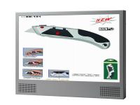 China 12.1 Inch LCD Digital Signage Display Screen For Advertising , 400cd/m2 for sale
