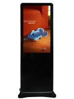 China 32 Inch LCD Digital Signage Floor Standing Display Monitor Real Color 16.7M for sale