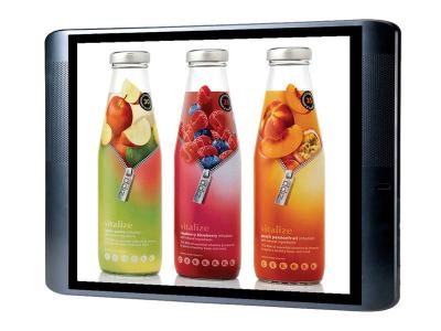 China Wifi 3G 12 Inch LCD Advertising Digital Signage Display For HR market / Pharmacy for sale