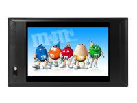 China Wifi 3G 12 Inch LCD Advertising Digital Signage Display For HR market / Pharmacy for sale
