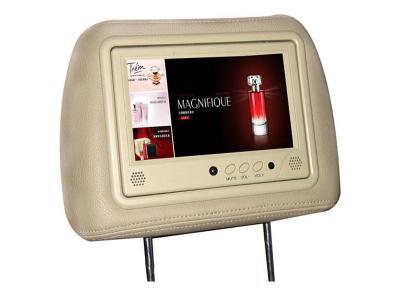 China ColorfulCar Headrest LCD Screen Video Display 7 Inch With IR Sensor , MPEG4 MPEG2 MPEG1 for sale