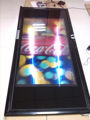 China High Speed 46 Inch Transparent LCD Display Advertising High-speed response for sale