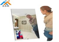 China Auto Loop Play Led Backlit Mirror , Magic Mirror Led Display With Wifi Motion Sensor for sale