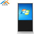 China 55 Inch 4K Touch Screen LCD Digital Signage, Indoor Floor Standing Advertising Screen Display for sale