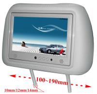 China Patented 4G Lte Car Seat LCD Screen 10.1'' 500cd/m2 Brightness SD Card USB2.0 Input for sale