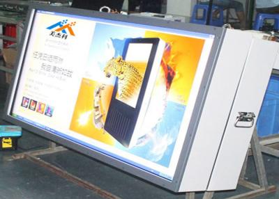 China 21.5inch waterproof IP65 outdoor digital signage wall mount advertising touch screen player for sale