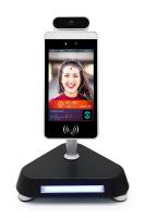 China Face Capacity Dual Ai Camera 8 '' Lcd Face Recognition Device With No Contact Infrared Thermometer When Wearf Face Mask for sale
