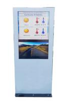 China 55'' Wifi Touchscreen Outdoor Digital Signage Weatherproof Drive - Thru Interactive Kiosk for sale
