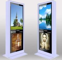 China 55'' Wifi Touchscreen Outdoor Digital Signage Weatherproof Drive - Thru Interactive Kiosk for sale