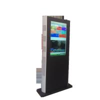 China 55 inch outdoorlandscape led advertising screen totem digital signage for sale