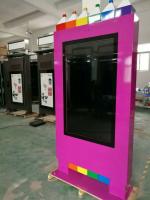 China Waterproof Outdoor Digital Signage , Floor Standing Advertising Kiosk 1080p for sale