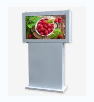 China Bus Stop Outdoor Digital Signage Lcd Monitor 1500 Nits Wide Viewing Angle 50/60 HZ for sale
