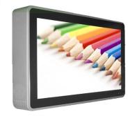 China 65'' Digital Outdoor Advertising Screens , Floor Standing Digital Signage AC100-240V for sale