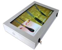 China 65'' Digital Outdoor Advertising Screens , Floor Standing Digital Signage AC100-240V for sale