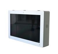 China 43 inch sunreadable outdoor food kiosk, wall vesa mounted lcd digital signage price, ce/rohs/fcc for sale