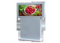China 55'' Outdoor Advertising Lcd Display Screen , Floor Stand Digital Signage Kiosk for sale