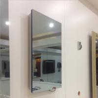 China Auto Loop Play Led Backlit Mirror , Magic Mirror Led Display With Wifi Motion Sensor for sale