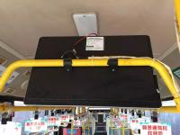 China Roof Mount Android Wifi 4G Bus Digital Signage 27 Inch 1080P Bus LCD Monitor for sale