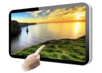 China Multi Touch Screen 450cd/㎡ Wall Mount LCD Display for sale