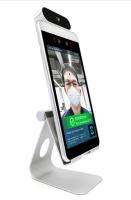 China AI Biometric Face Recognition Thermometer Temperature Measuring Device Android 7.1 for sale