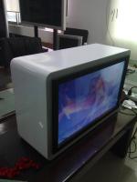 China WIFI HD Transparent LCD Display Advertising Screen 21.5 Inch With Show Case for sale