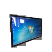China Anti Glare Digital Signage Player 65 Inch Large Screen Wall Mounted Color Whiteboard for sale