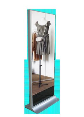 China MJK 43 inch  HD Wifi LCD touch screen smart Magic Mirror Video Advertising Lcd Display for sale