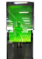 China 32 Inch smart mirror lcd advertising display ultra thin splicing lcd monitor with photobooth for sale