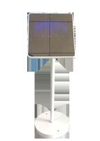 China 43 Inch 75KHZ 360CD/M2 Magic Mirror Display 420W MJK for sale
