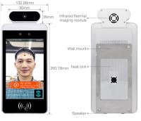 China 20ms RK3399 6mm Lens Face Recognition Thermal Scanner for sale
