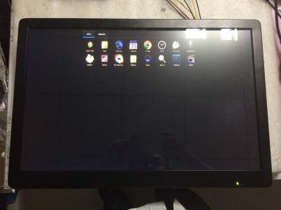 China Bank HD 21.5 Inch Wall Mount LCD Display 1080x1920 Support 3G / WIFI for sale