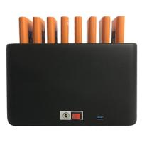 China 4.5A 240V Cell Phone Sharing Power Bank Rental  power bank sharing station With 8 Slots for sale