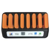 China 4.5A 240V Cell Phone Sharing Power Bank Rental  power bank sharing station With 8 Slots for sale