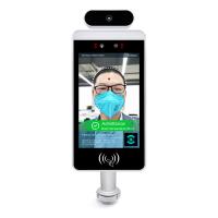 China Floor Face Recognition Thermometer Access Control Solutions With NFC 4G/LTE Ethernet for sale