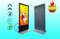 China 1080P HD Large  Touch Screen Digital Signage Wifi , Floor Standing 600cd/m2 for sale