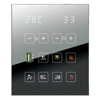 China 4 People Adjustable Sauna Room Supported Control Panel With Temp for sale