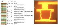 China Hardware QSFP DD Pcb Board Production 8 Layer Plus 2 HDI Gold Finger 100G for sale