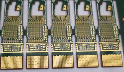 China Hardware QSFP DD Pcb Board Production 8 Layer Plus 2 HDI Gold Finger 100G for sale