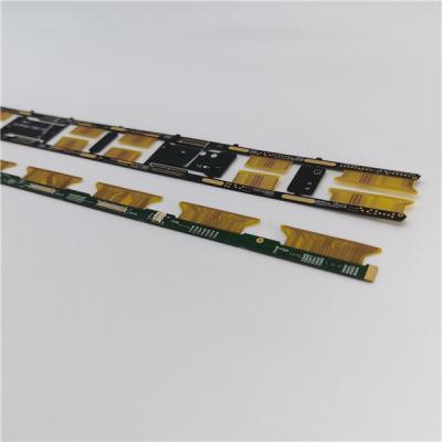China Soldering Semi Flexible Pcb Fabrication Flex Circuit Prototyping 0.3mm 4Layer for sale