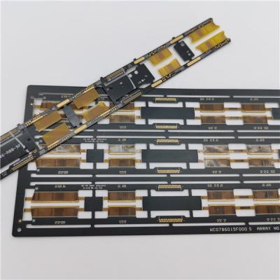 China 12L Flex And Rigid Flex Pcb Current High With Gold Fingers 200G Optical Module for sale