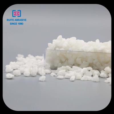 China White Fused Alumina 60# Abrasive Sandblasting Polishing Grinding White Corundum for sale
