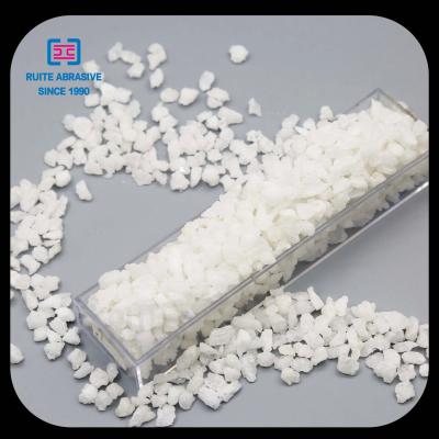 China High Quality White Fused Alumina Manufacturer's Corundum Refractory Powder Effective Blasting Media for sale