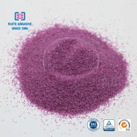 China Pink Aluminum Oxide Sandblasting Pink Corundum Oxide Efficient and Reusable for sale